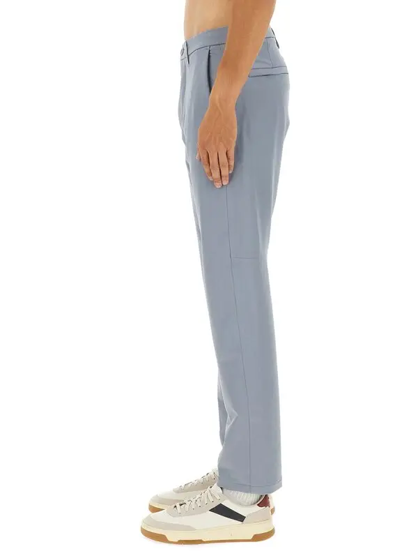 BOSS Water-repellent Regular Fit Pants - Gray