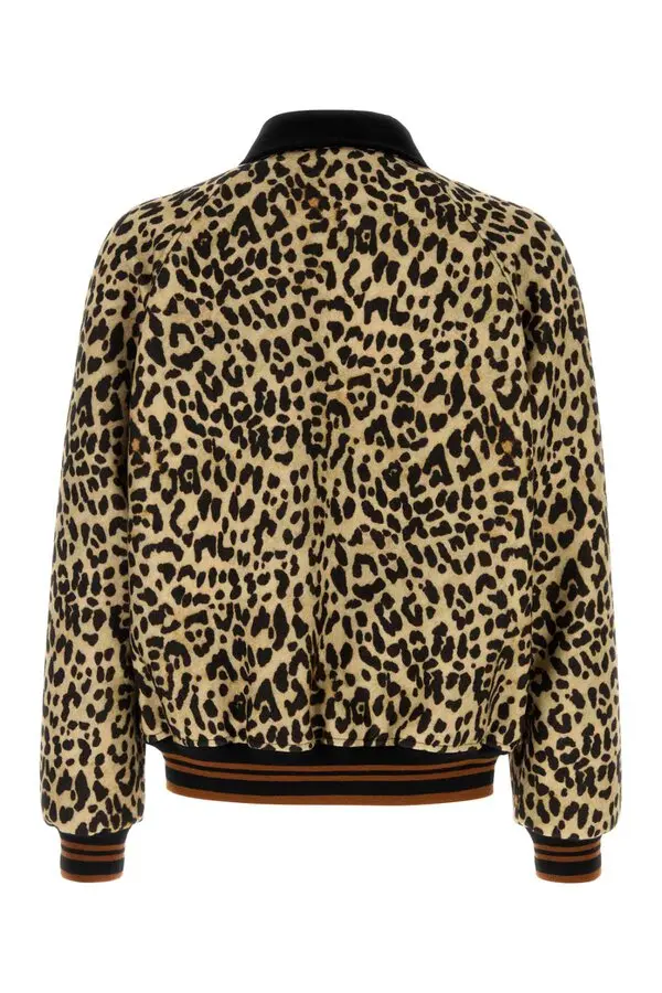 Valentino Garavani Printed Wool Bomber Jacket - Multicolor