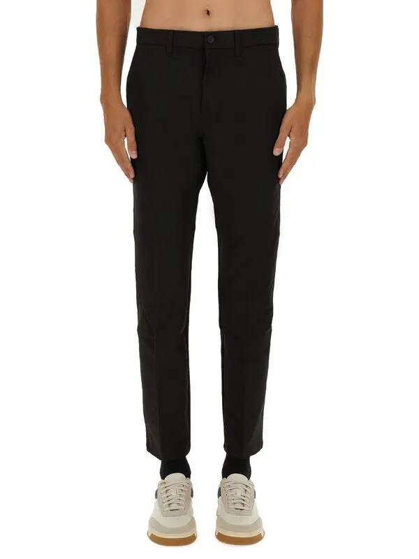 BOSS Water-repellent Regular Fit Pants - Black