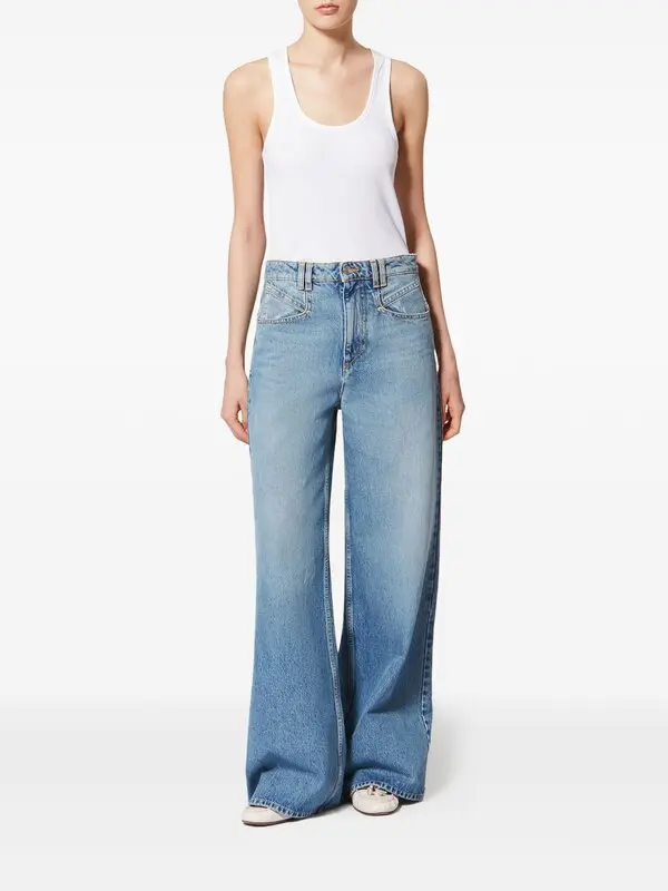 Isabel Marant Étoile Lemony Denim Jeans - Multicolor