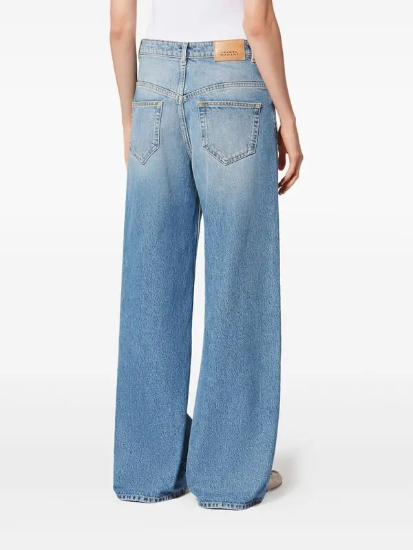 Isabel Marant Étoile Lemony Denim Jeans - Multicolor
