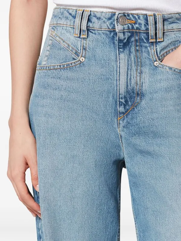 Isabel Marant Étoile Lemony Denim Jeans - Multicolor