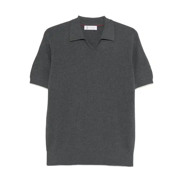 Brunello Cucinelli Grey T-shirts & Vests T-shirts