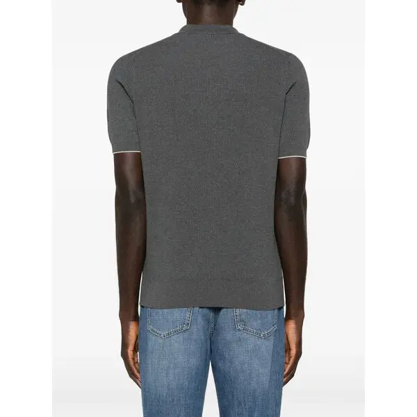 Brunello Cucinelli Grey T-shirts & Vests T-shirts