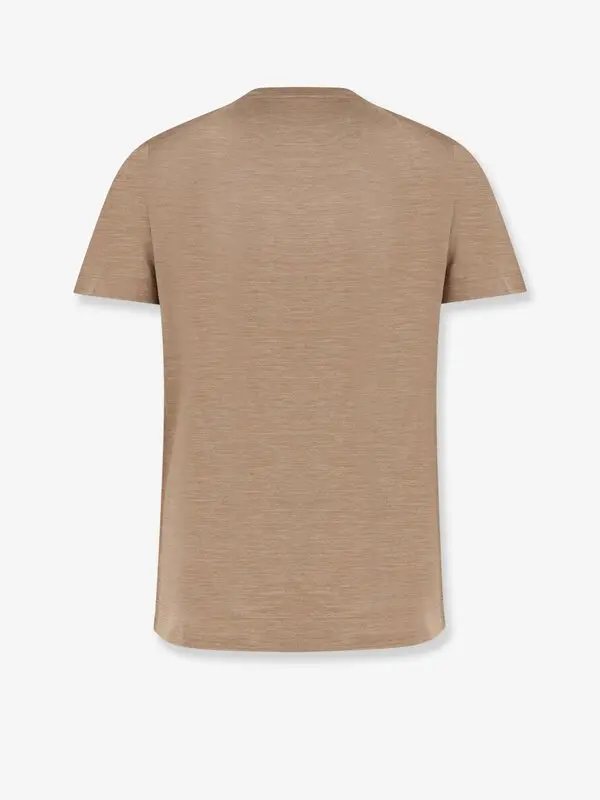 BOSS Cotton And Silk T-shirt