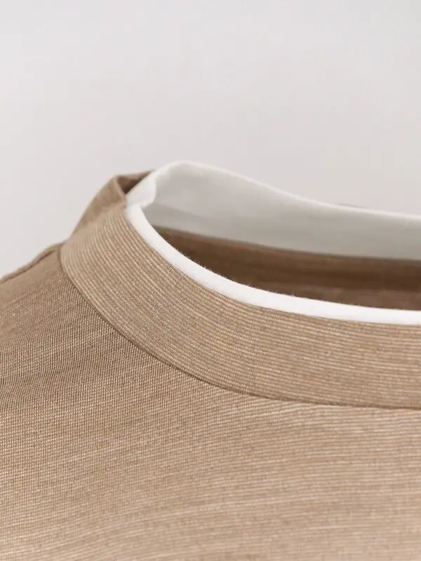 BOSS Cotton And Silk T-shirt