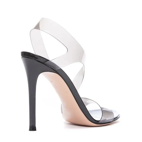 GIANVITO ROSSI Metropolis Pump Sandals - Black