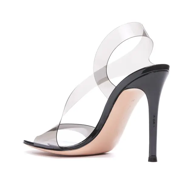 GIANVITO ROSSI Metropolis Pump Sandals - Black