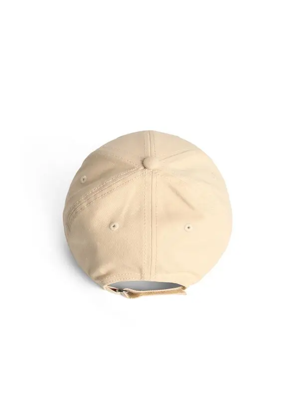 Moncler Cotton Baseball Cap - Cream