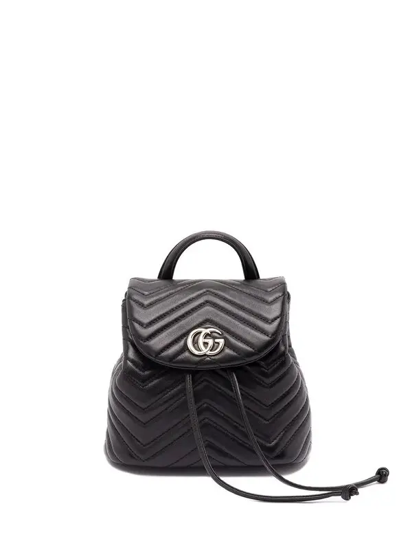 Gucci Gg Marmont Lambskin Backpack