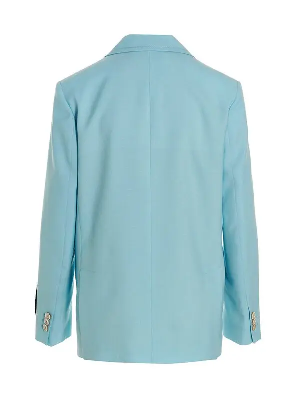 Marni Single-breasted Blazer Jacket - Blue