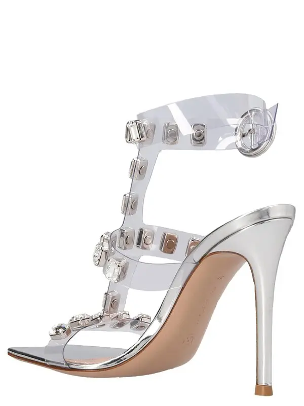 GIANVITO ROSSI Embellished Stiletto Sandals