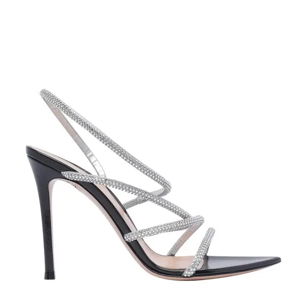 GIANVITO ROSSI Crystal Ettie Pump Sandals