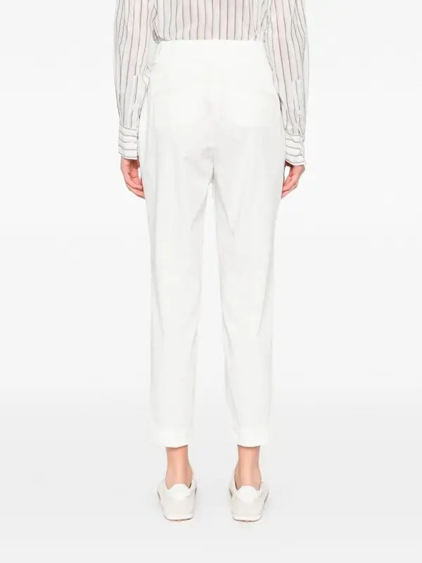 Peserico Cotton Trousers - Multicolor