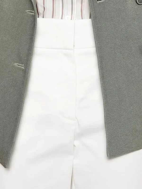 Peserico Cotton Trousers - Multicolor