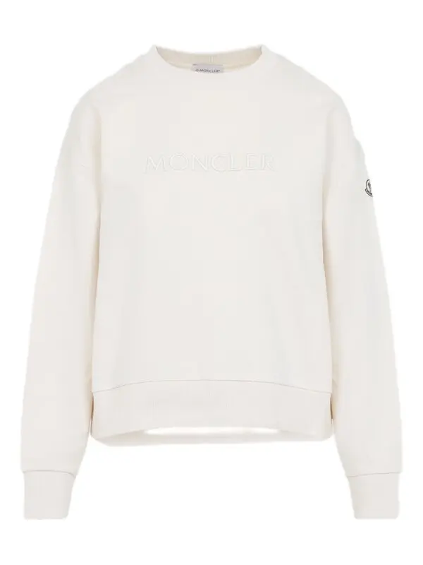 Moncler Logo Cotton Sweatshirt - Multicolor