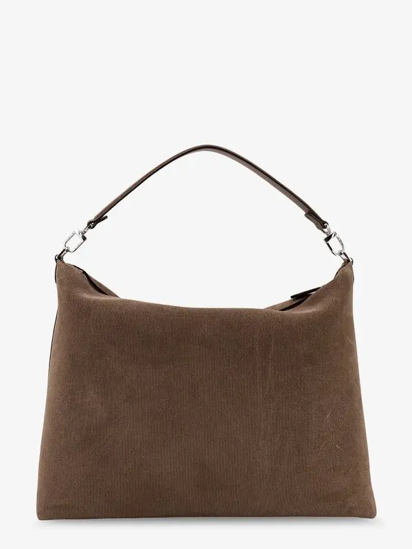 TOTEME Bevel Corduroy Shoulder Bag - Brown