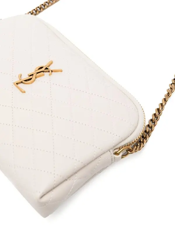 Saint Laurent Gaby Mini Leather Crossbody Bag - Multicolor