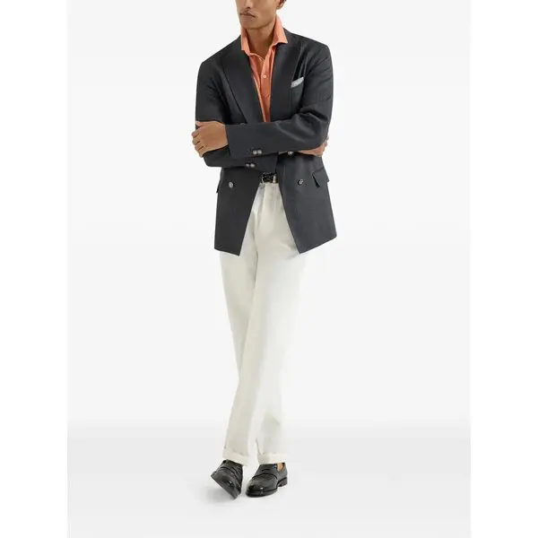 Brunello Cucinelli Polo Shirts - Orange