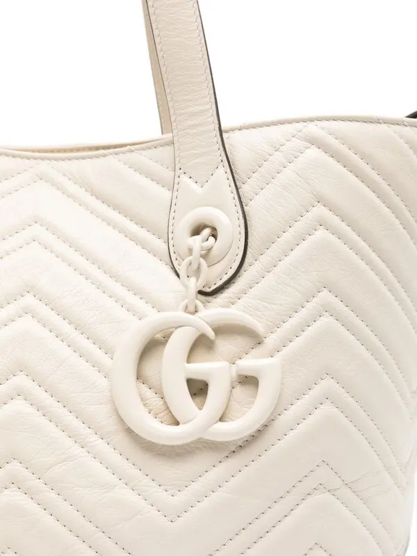 Gucci Gg Marmont Leather Tote Bag - Multicolor