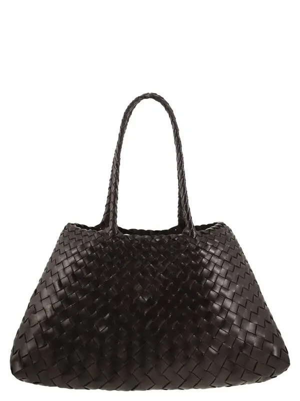 Dragon Diffusion Santa Croce Woven Leather Tote