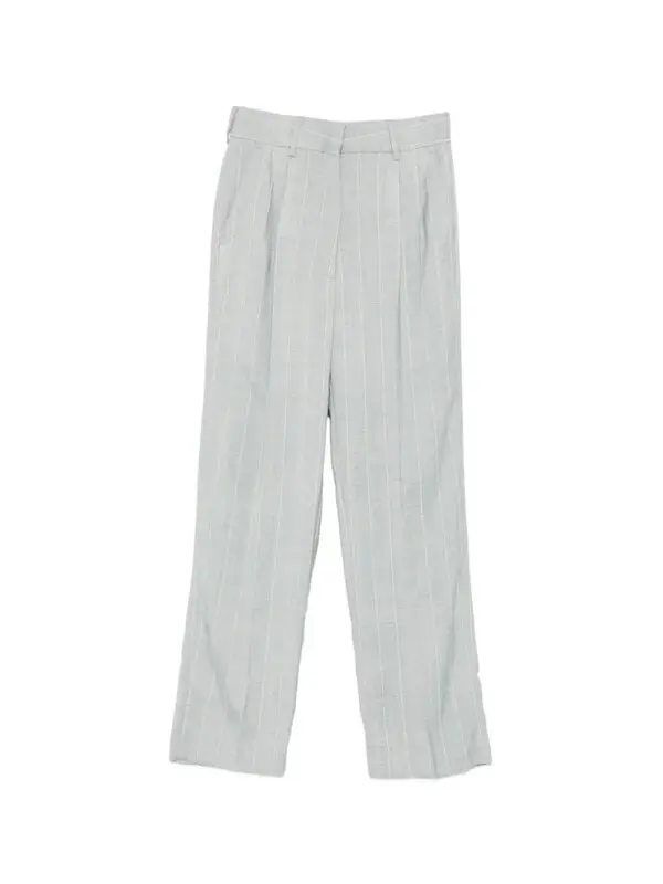 BLAZÉ MILANO After You Fox' Viscose Pinstripe Trousers