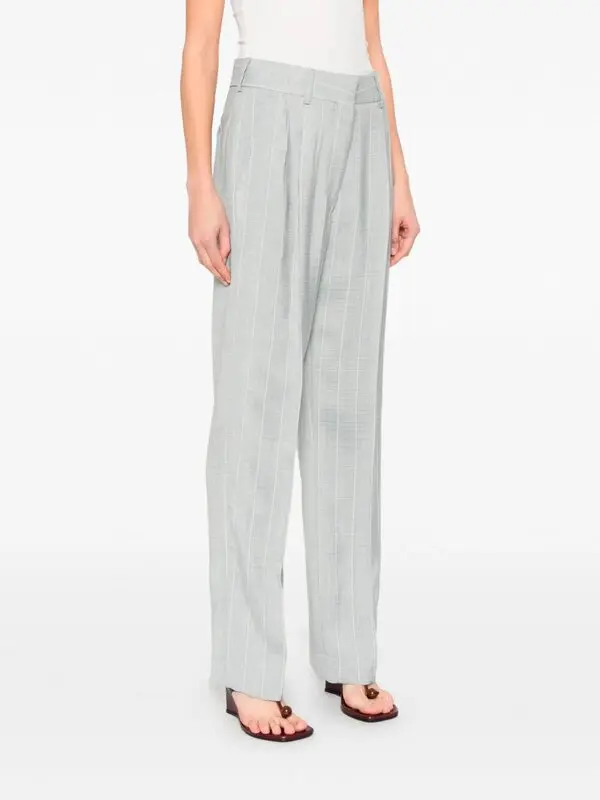 BLAZÉ MILANO After You Fox' Viscose Pinstripe Trousers