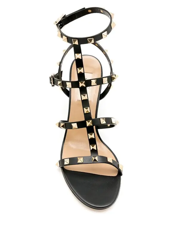 Valentino Garavani Rockstud Leather Sandals - Multicolor