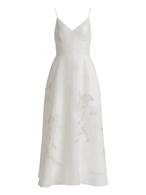 Alberta Ferretti Linen Dress