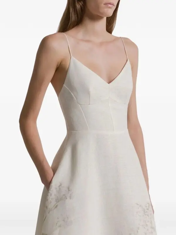 Alberta Ferretti Linen Dress