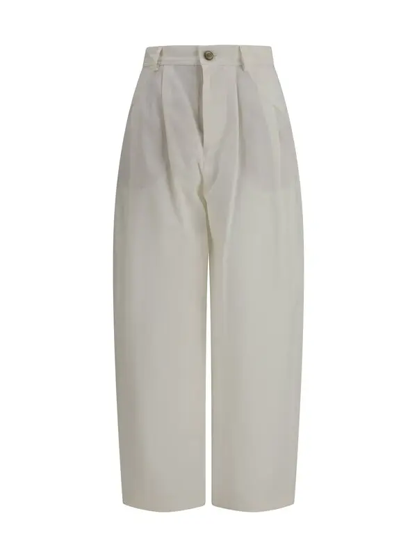 Brunello Cucinelli Barrel Fit Jeans With Pockets