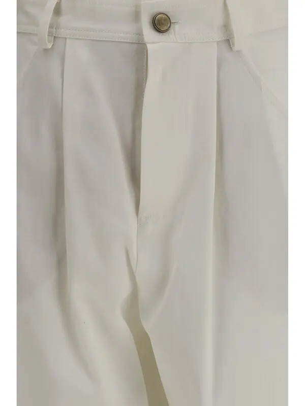 Brunello Cucinelli Barrel Fit Jeans With Pockets