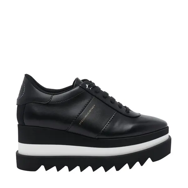 Stella McCartney Elyse Wedge Sneakers - Black