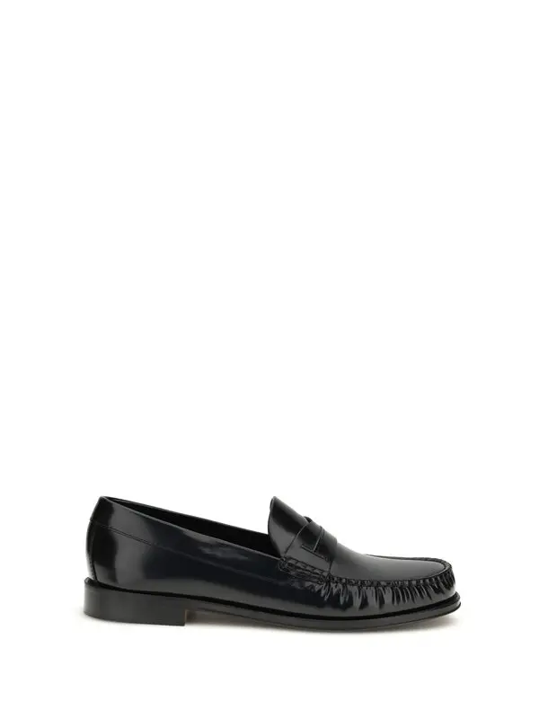 TOM FORD Polished Leather Loafers