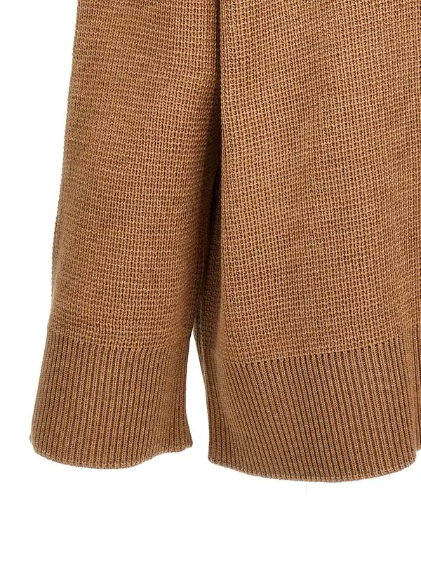 JIL SANDER Wool Blend Half-zip Sweater - Multicolor