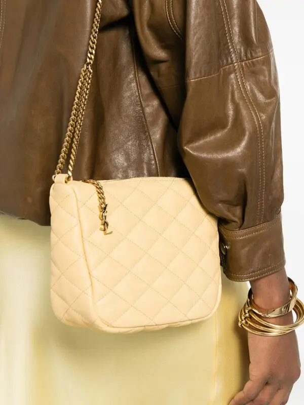 Saint Laurent June Leather Mini Bag