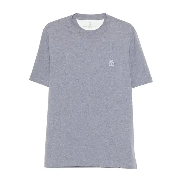 Brunello Cucinelli Grey T-shirts & Vests T-shirts