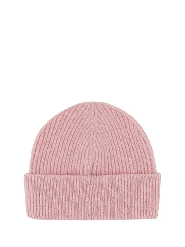 GANNI Beanie Hat - Pink
