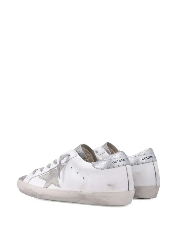 GOLDEN GOOSE Super-star Leather Sneakers - Multicolor