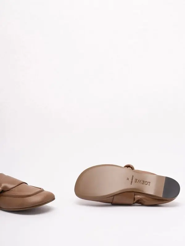 Loewe Toggle Loafers In Calf Leather - Multicolor