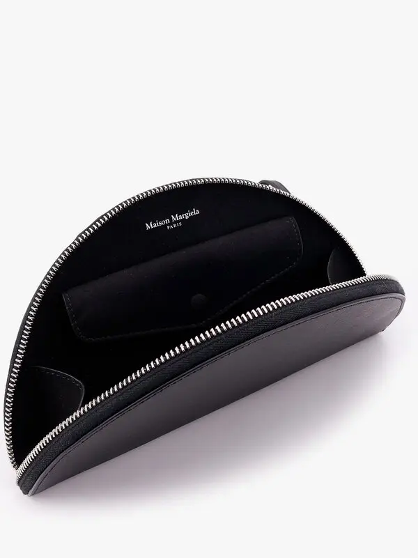MAISON MARGIELA Leather Pochette With Iconic Stitch Detail