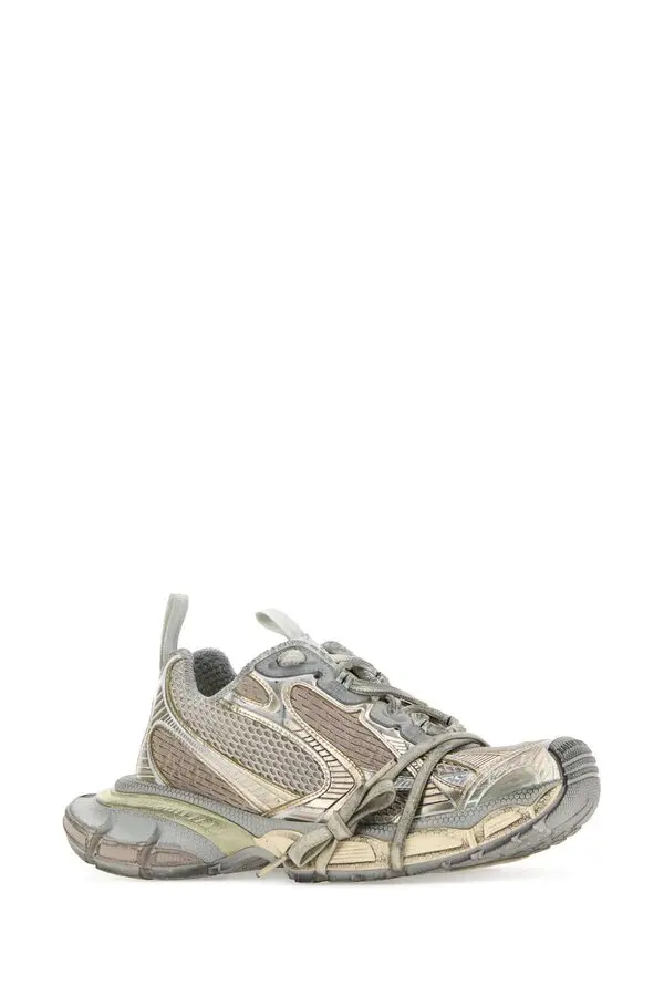 Balenciaga 3xl Mesh And Rubber Sneakers - Multicolor
