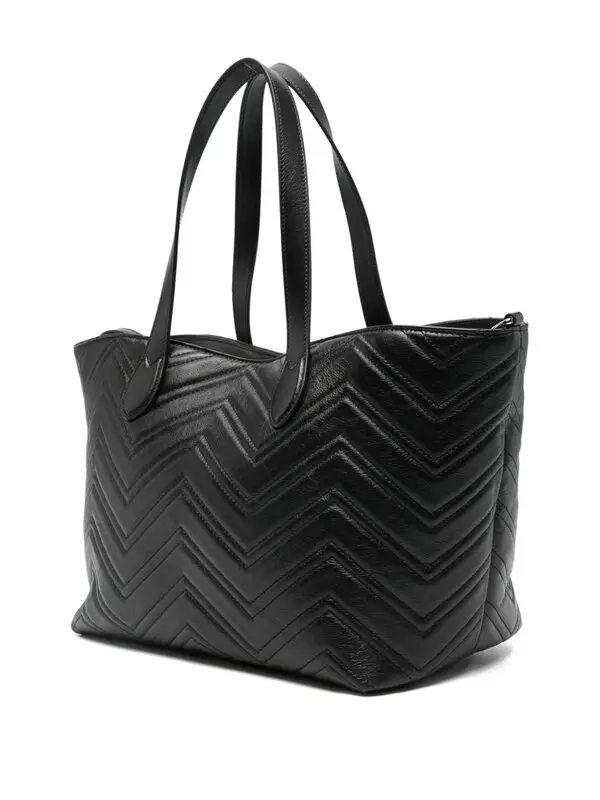 Gucci Gg Marmont Leather Tote Bag