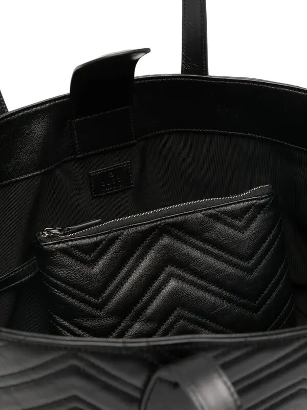 Gucci Gg Marmont Leather Tote Bag