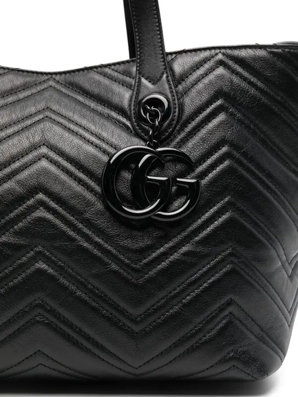 Gucci Gg Marmont Leather Tote Bag