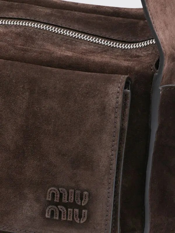 Miu Miu Suede Crossbody Bag
