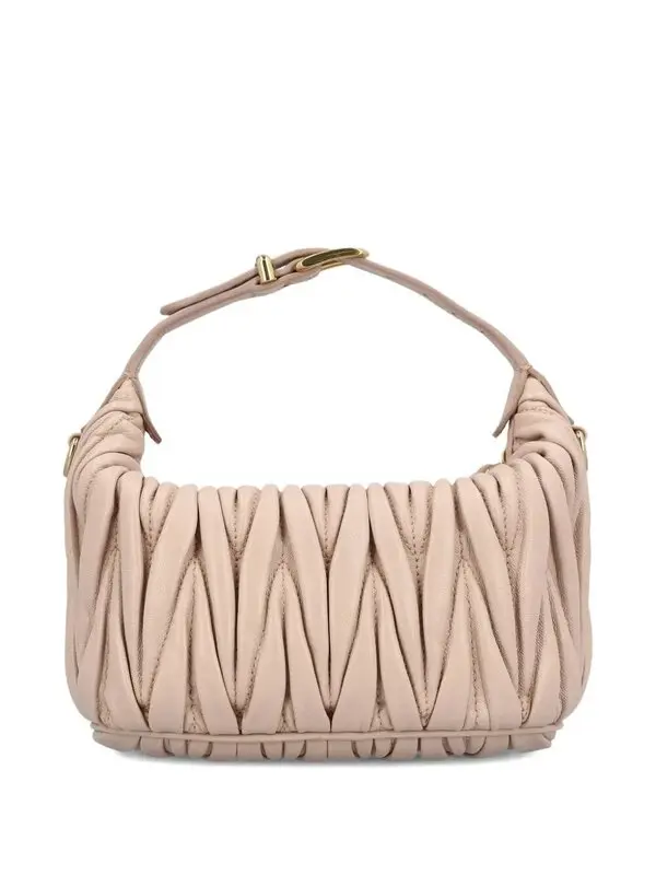 Miu Miu Matelassé Nappa Leather Pouch