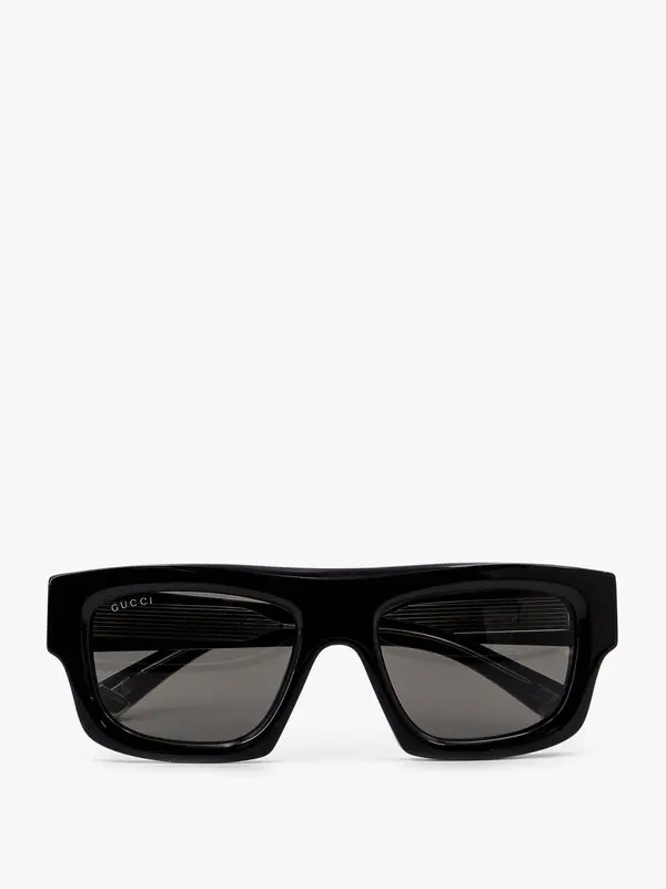 Gucci Acetate Rectangular Sunglasses - Multicolor