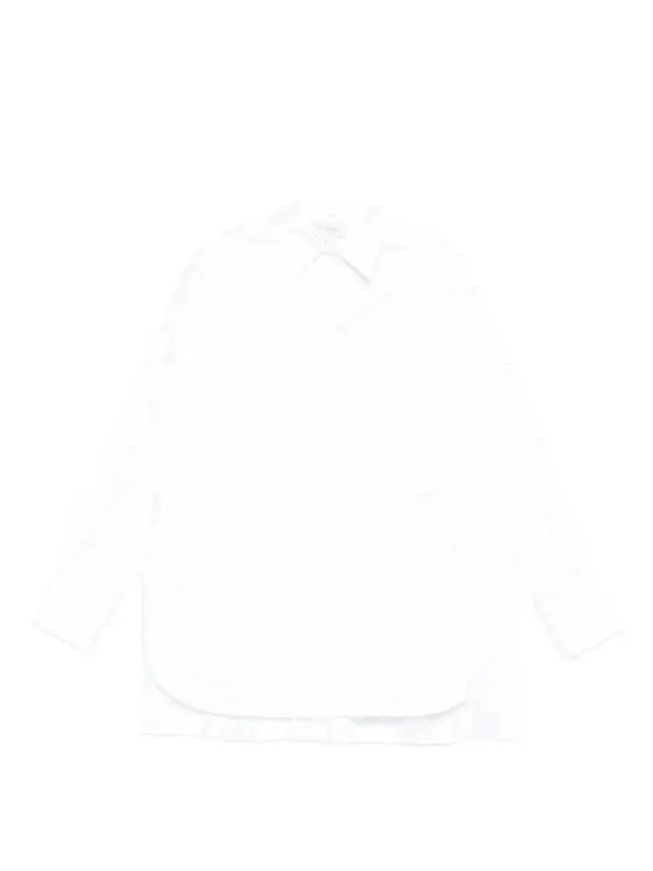 Sportmax Cotton Shirt With Classic Collar And Button Up Closure - Multicolor