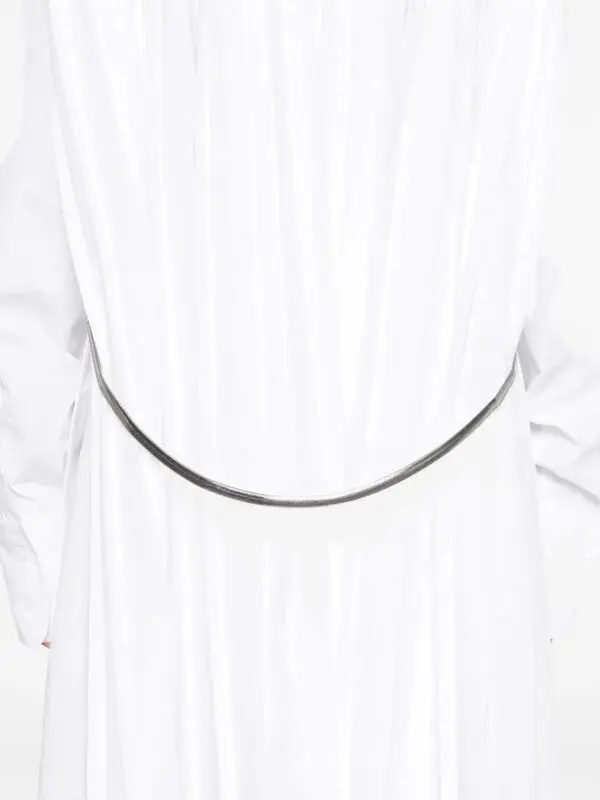 Sportmax Cotton Shirt With Classic Collar And Button Up Closure